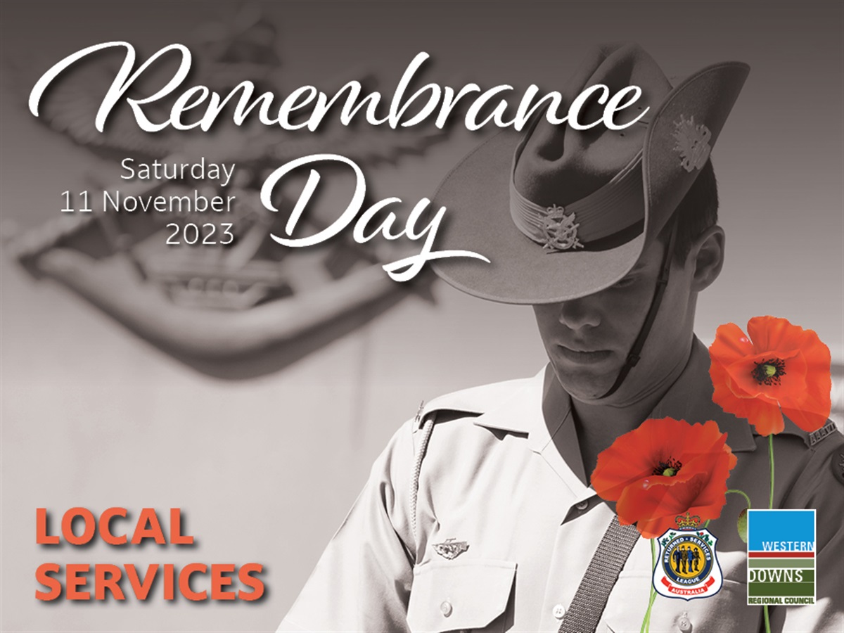 Western Downs to host Remembrance Day services across the Region 2024 ...