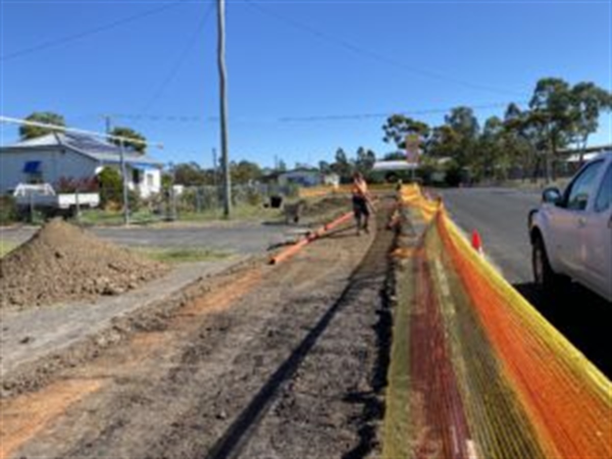 Fast-tracked footpath package steps towards completion Western Downs ...